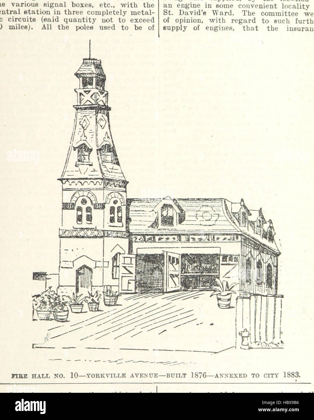 An image from 'Robertson's Landmarks of Toronto,' offering historical ...