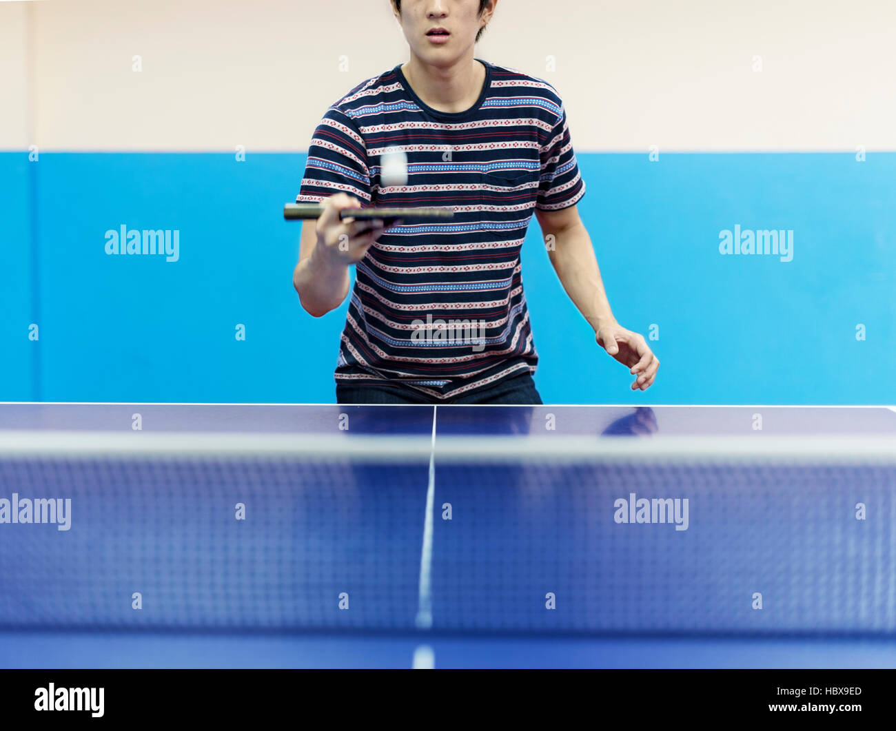 Table Tennis Ping-Pong Sport Activity Concept Stock Photo - Alamy