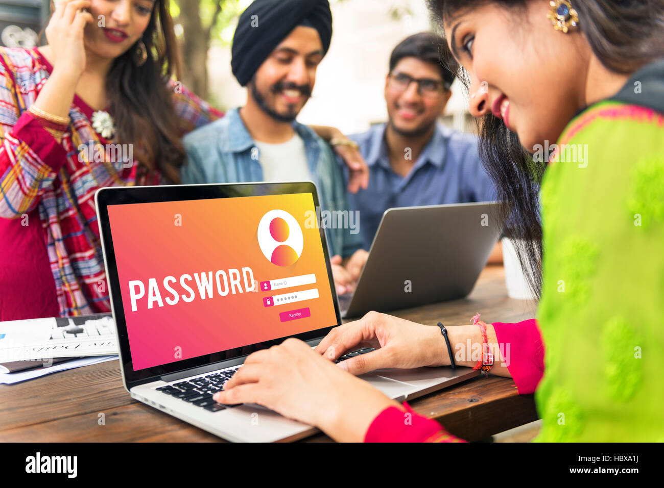 Password Sign In User Privacy Concept Stock Photo - Alamy