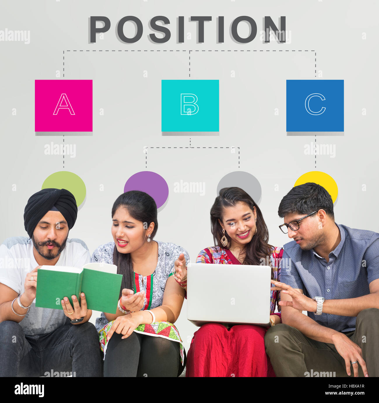 Position Organization Chart Structure Concept Stock Photo - Alamy