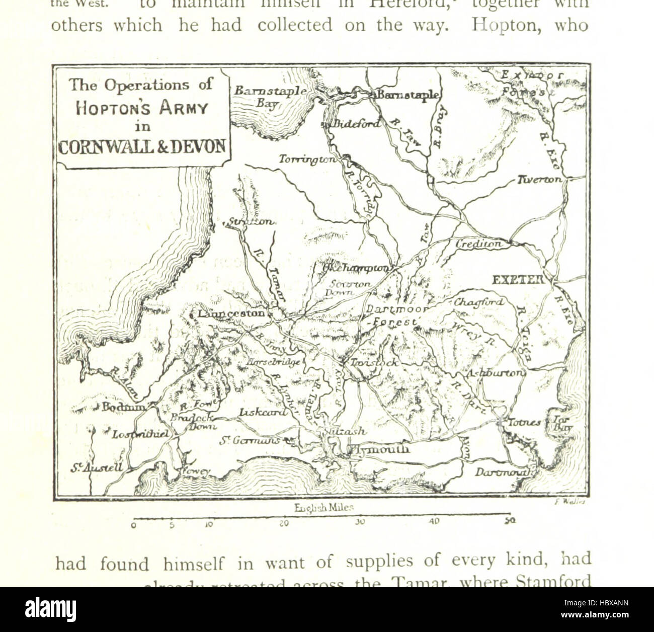 Civil war maps england hi-res stock photography and images - Alamy
