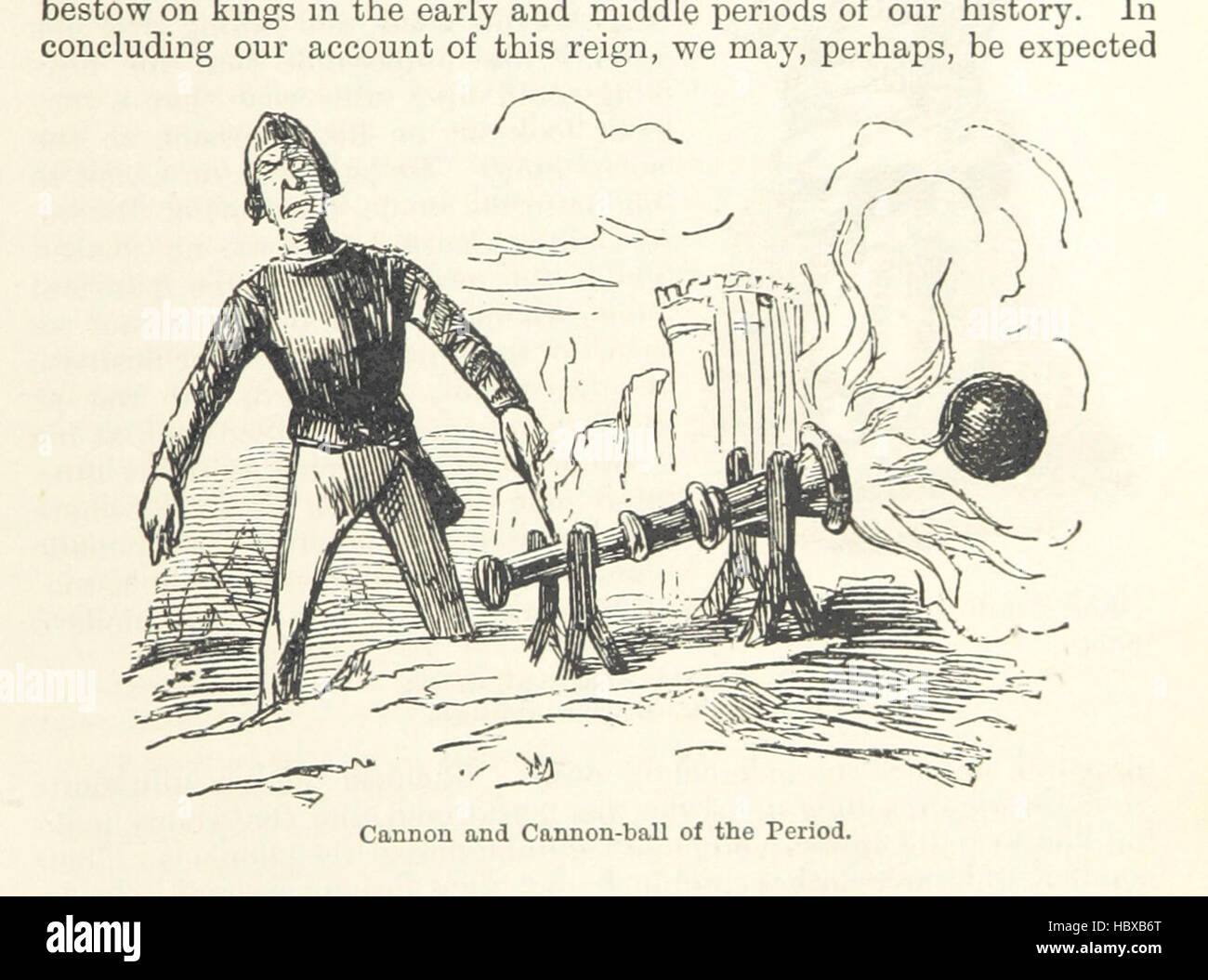 Image taken from page 319 of '[The comic history of England ... With ...