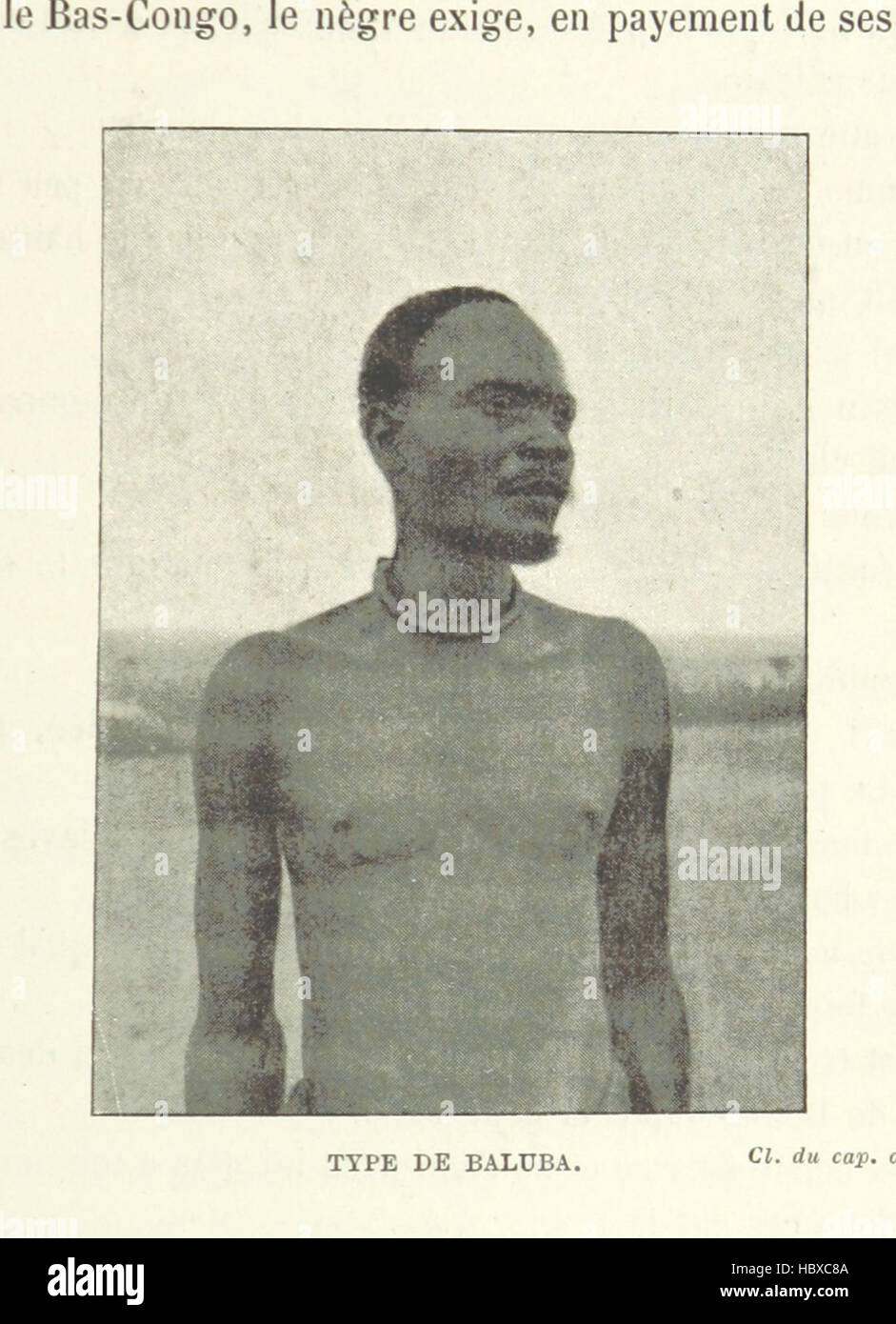 An illustration from 'Le Congo historique,' depicting the Congo region ...