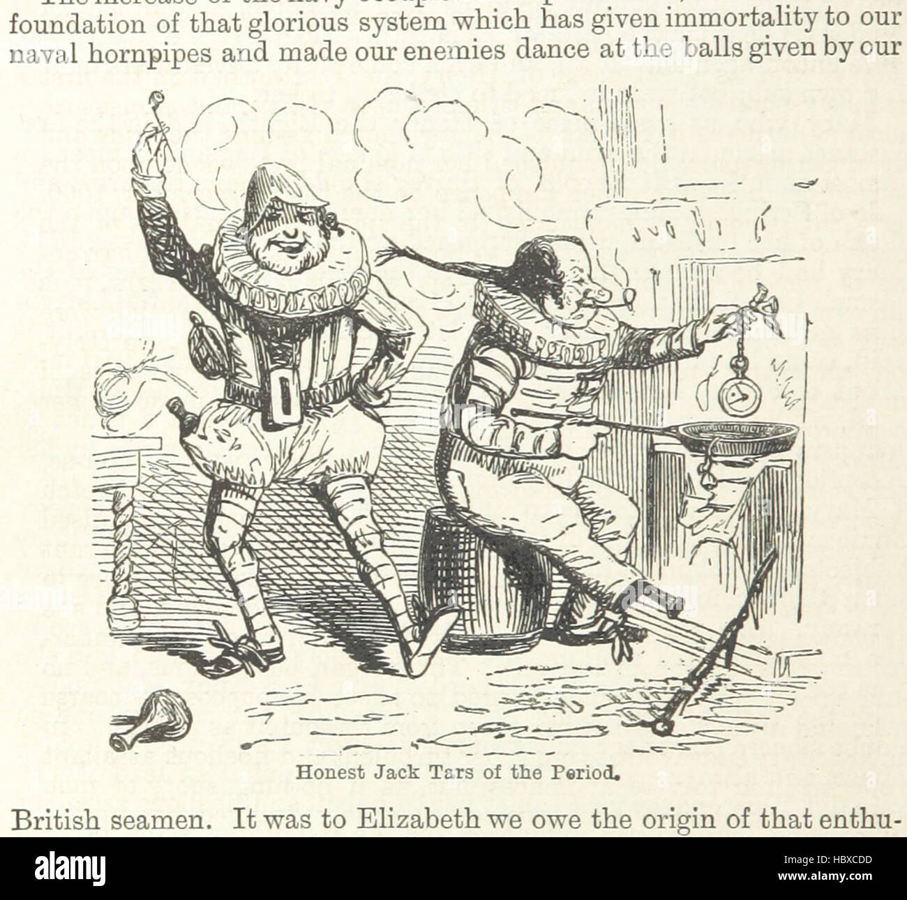 This illustrated book presents a comic history of England, detailing ...