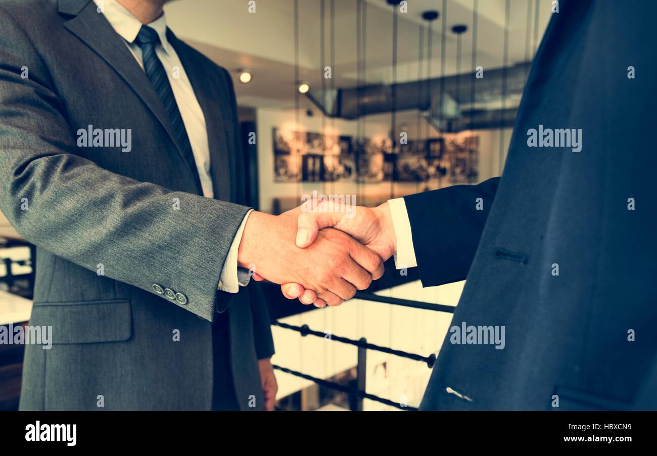 Corporate Business Men Handshake Meeting Concept Stock Photo - Alamy