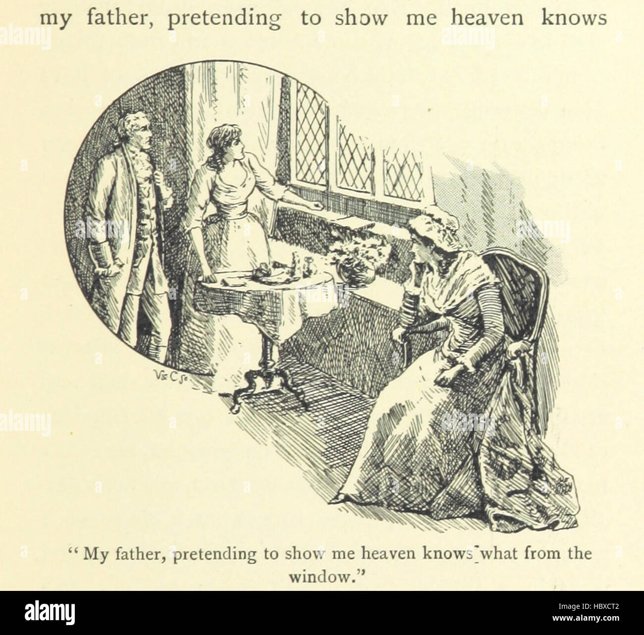 This image, from page 199 of the novel 'The Evil Guest,' captures a key ...