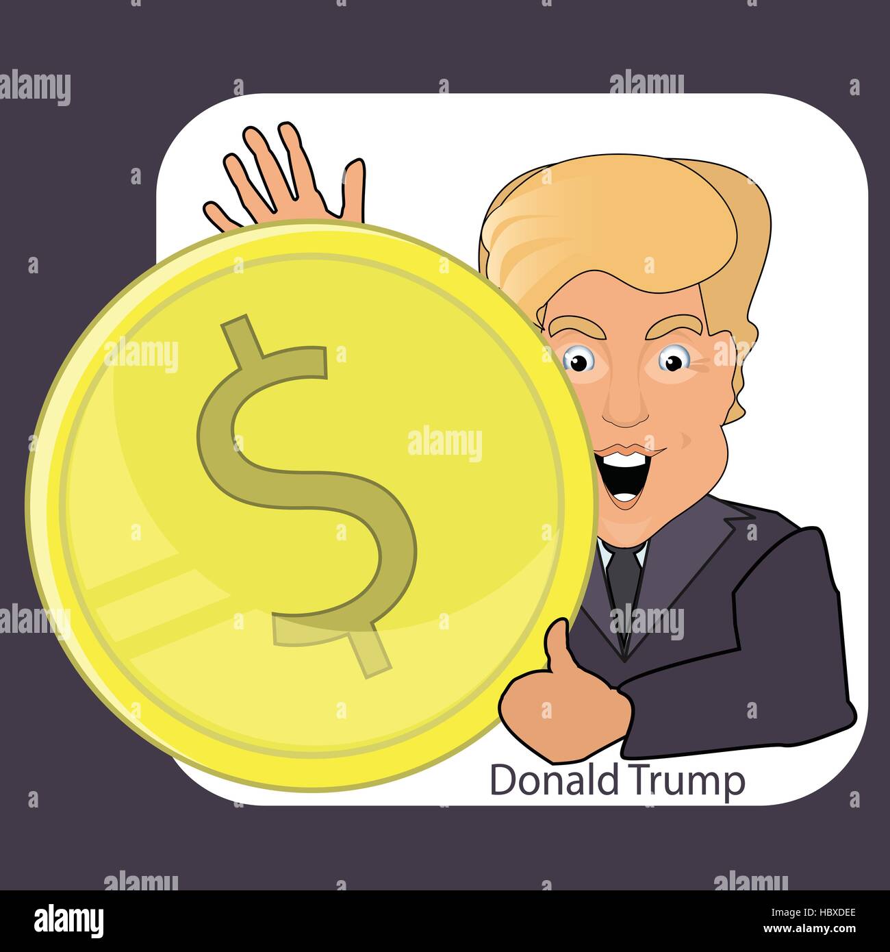 Politician talking logo Stock Vector Images - Alamy