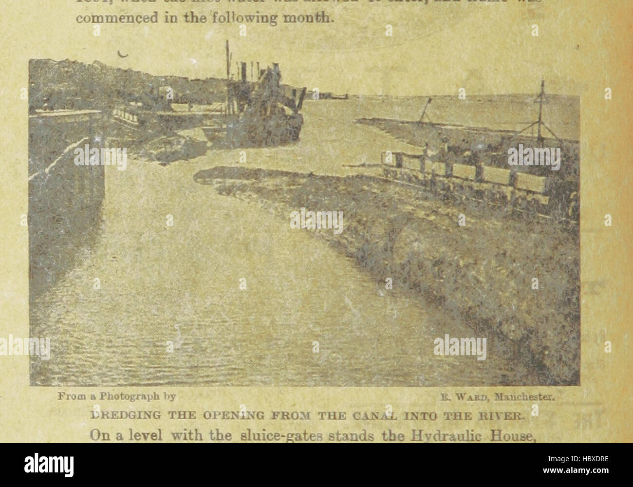 Manchester ship canal 1894 hi-res stock photography and images - Alamy