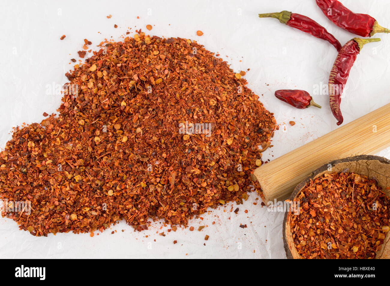 Red hot pepper powder hi-res stock photography and images - Alamy