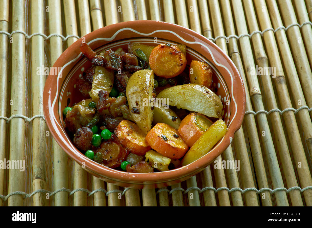 Bangaou - Chadian lamb stew. Africana Cuisine Stock Photo - Alamy