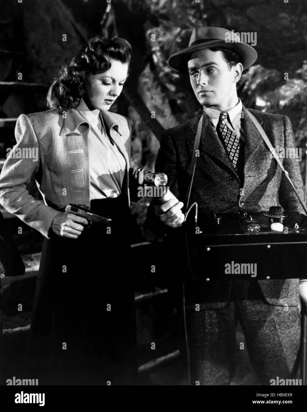 THE GIRL WHO DARED, from left, Lorna Gray, (aka Adrian Booth), Peter ...