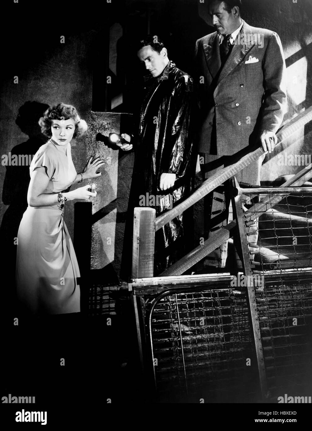 THE GIRL WHO DARED, from left, Veda Ann Borg, Peter Cookson, Roy ...