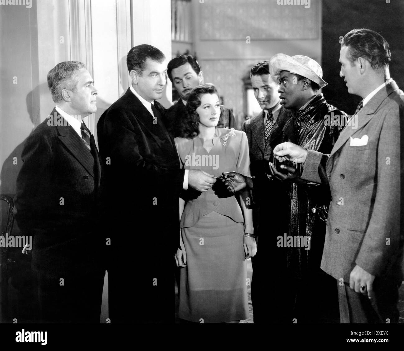 THE GIRL WHO DARED, from left, John Hamilton, Grant Withers, Kirk Alyn ...