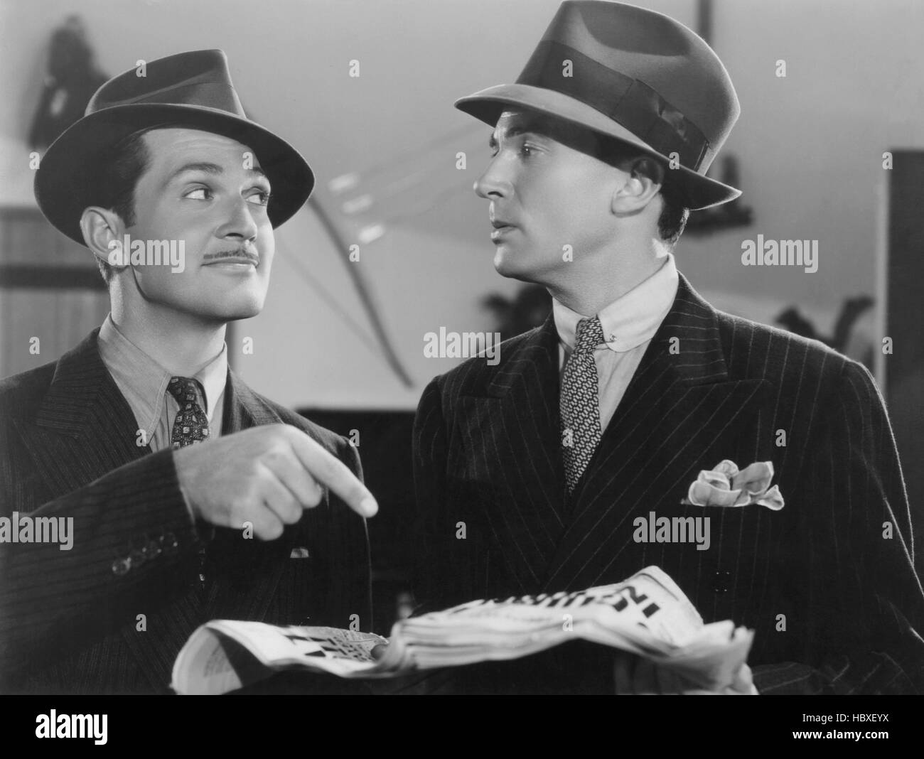 A GIRL WITH IDEAS, from left: Kent Taylor, Walter Pidgeon, 1937 Stock ...