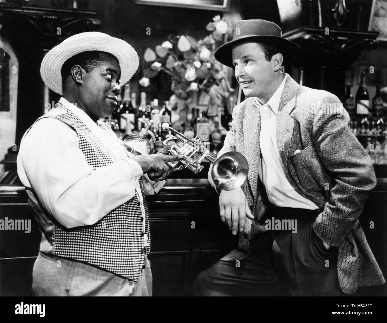 GLORY ALLEY, Louis Armstrong, Ralph Meeker, 1952 Stock Photo - Alamy