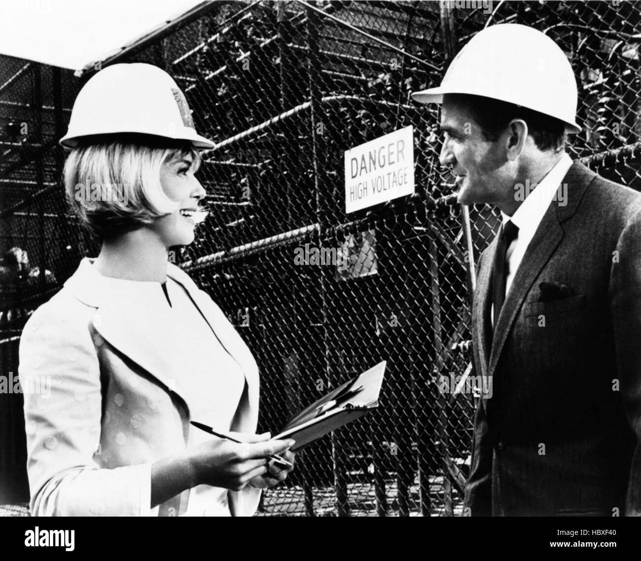 THE GLASS BOTTOM BOAT, from left, Doris Day, Rod Taylor, 1966 Stock ...
