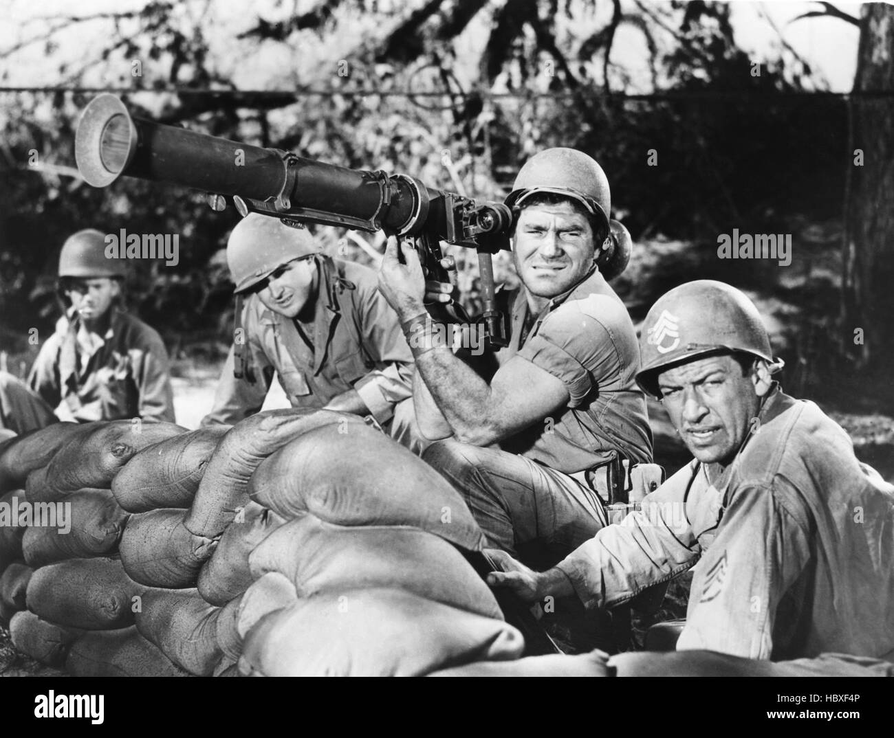THE GLORY BRIGADE, Gregg Martell (second from right), Richard Egan ...