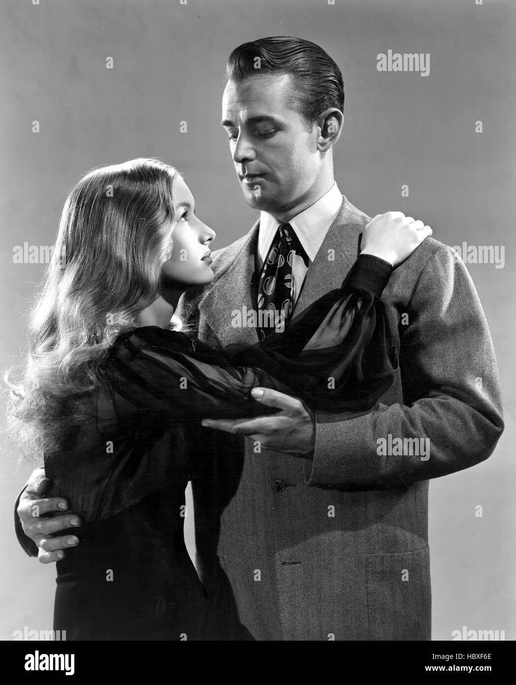 THE GLASS KEY, Veronica Lake, Alan Ladd, 1942 Stock Photo - Alamy