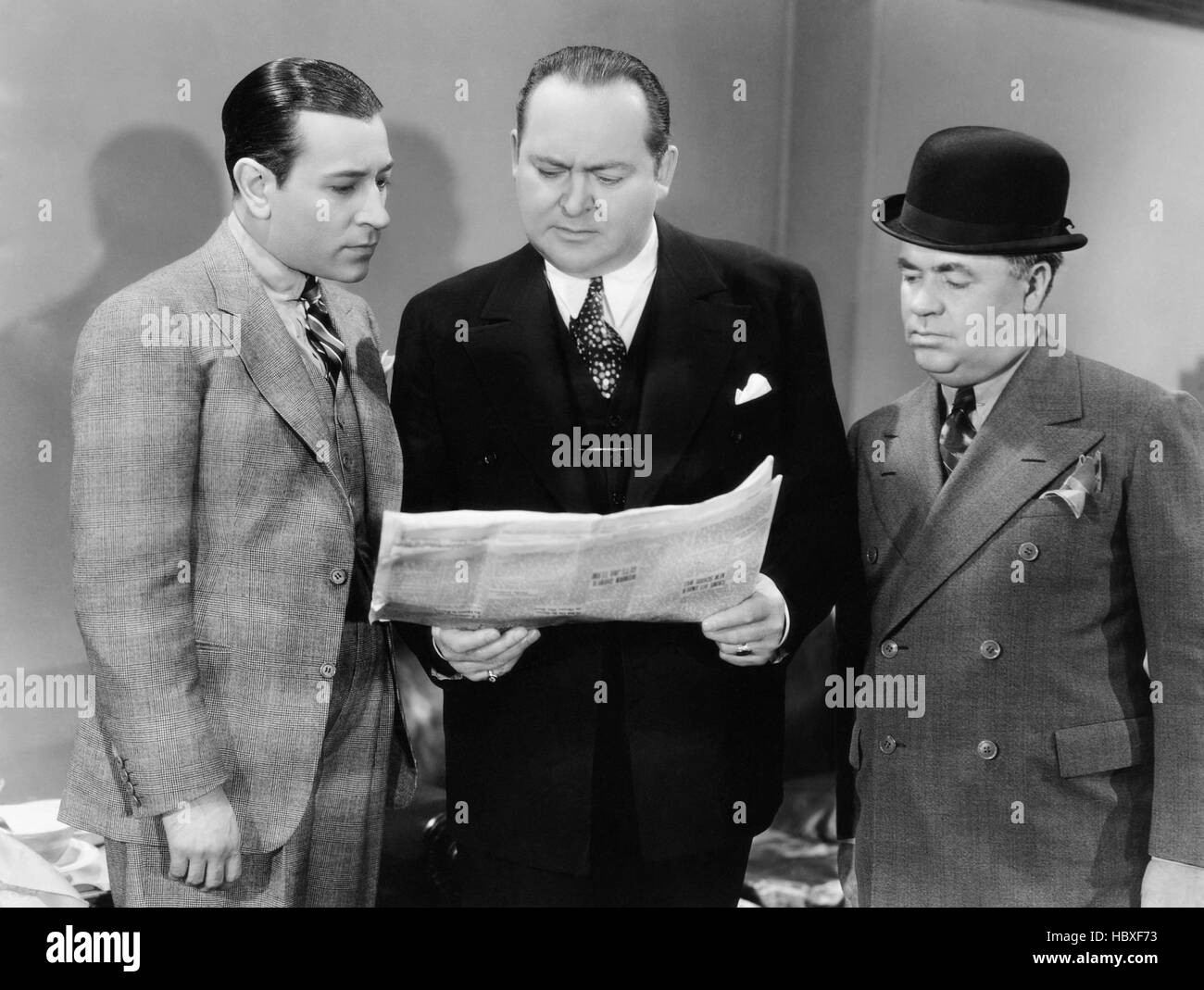 THE GLASS KEY, George Raft, Edward Arnold, Tammany Young, 1935 Stock ...