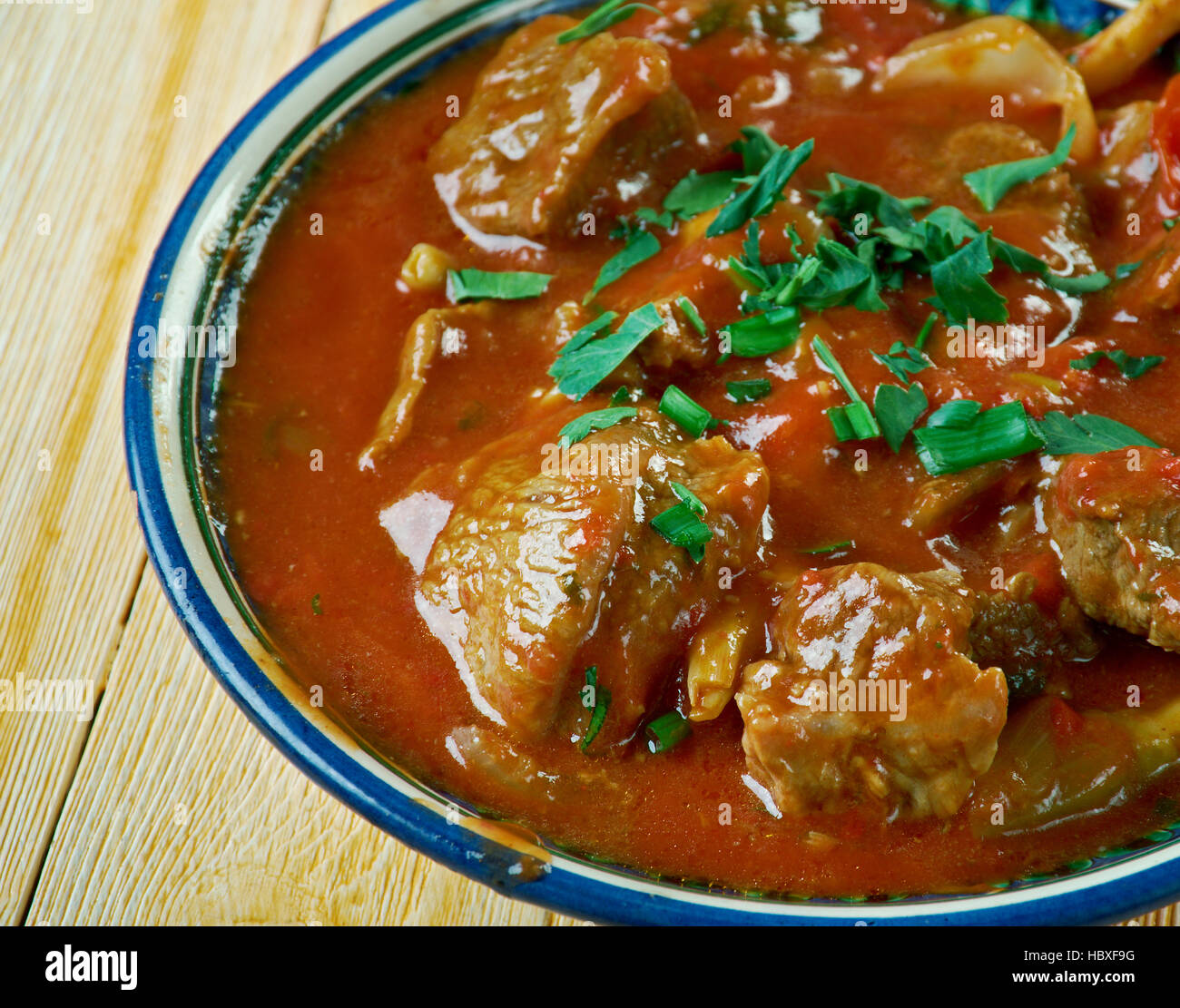Egyptian kamounia stew beef cumin hi-res stock photography and images ...