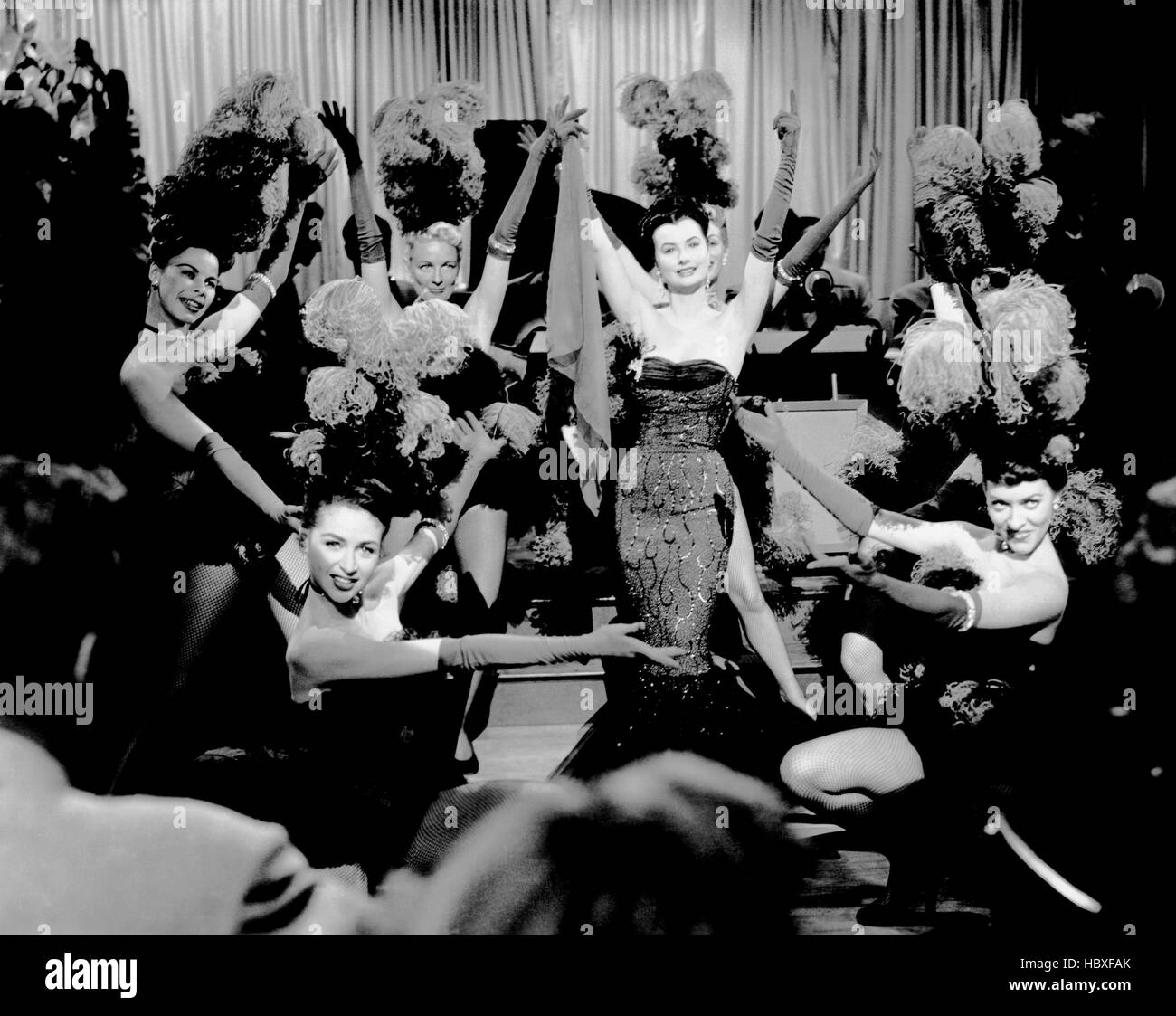 THE GLENN MILLER STORY, Ruth Hampton, (center), 1954 Stock Photo - Alamy