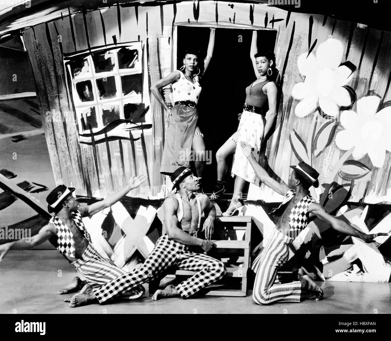 THE GLENN MILLER STORY, The Archie Savage Dancers, 1954 Stock Photo - Alamy