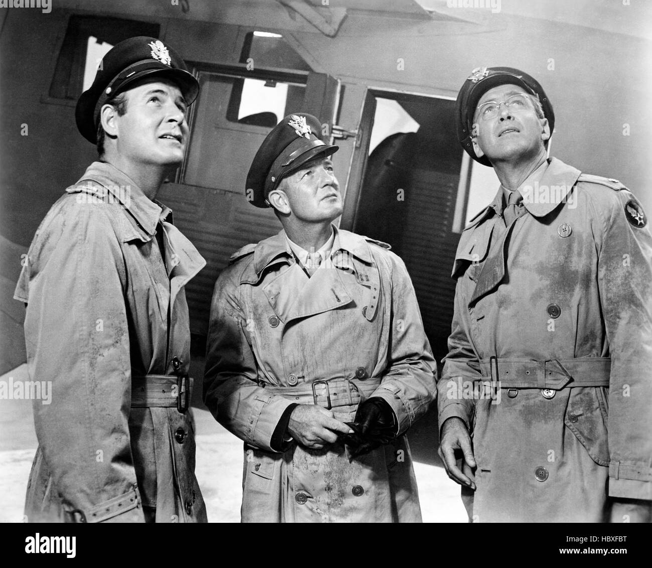 THE GLENN MILLER STORY, from left: Charles Drake, Steve Pendleton ...