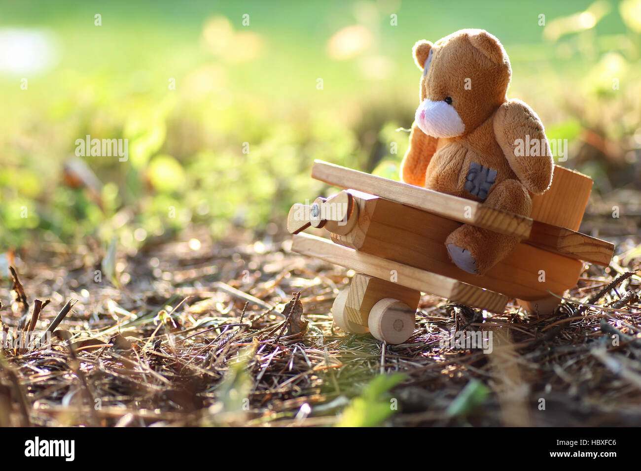 alone toy on the ground Stock Photo - Alamy