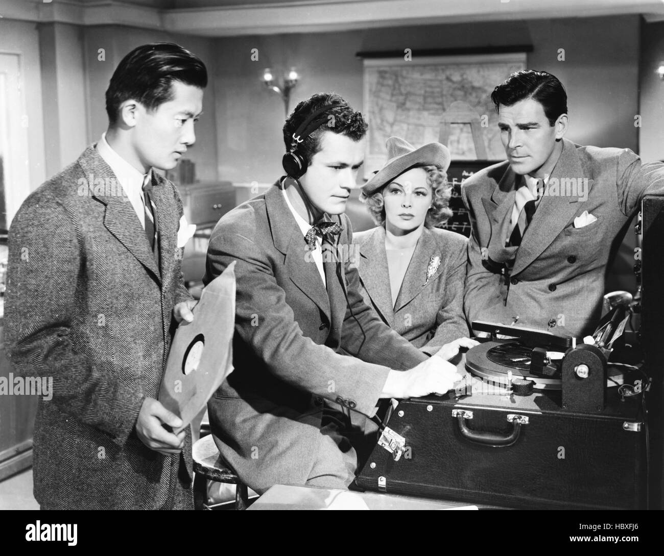 G-MEN VS. THE BLACK DRAGON, from left: Roland Got, Tom Seidel ...