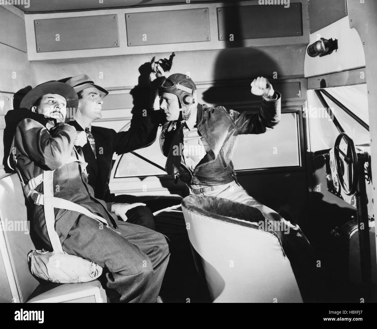 G-MEN VS. THE BLACK DRAGON, from left: George J. Lewis, Rod Cameron ...