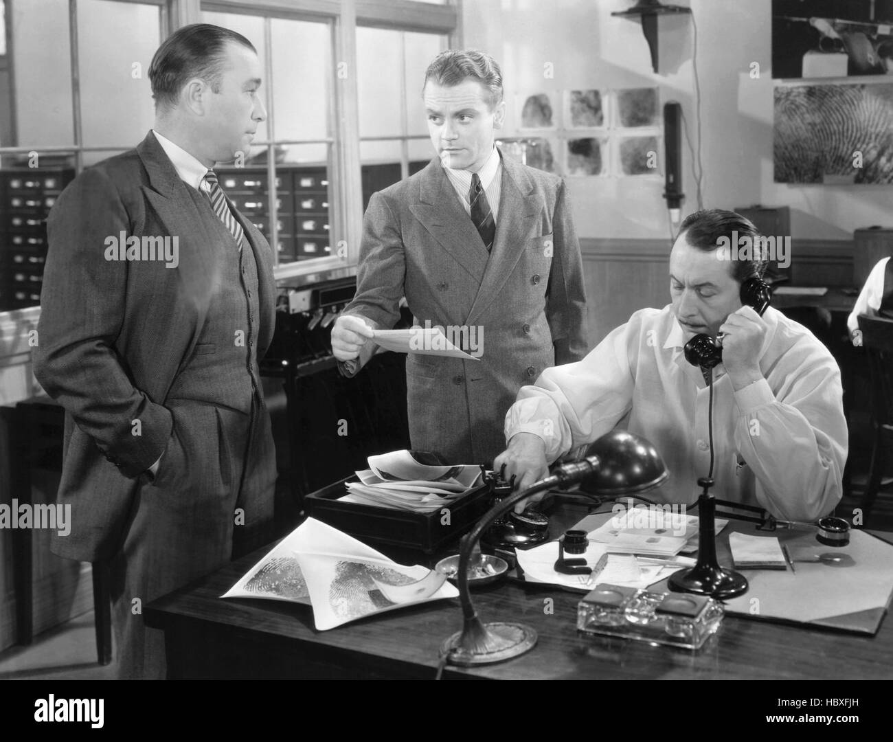 G-MEN, from left: Robert Armstrong, James Cagney, Monte Blue, 1935 ...