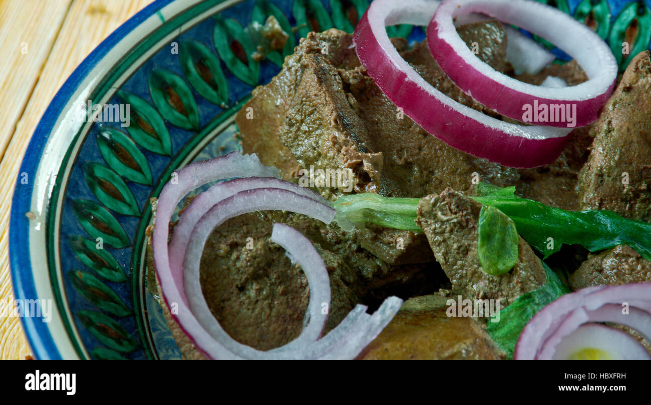 Mazza uzbek dish roast lamb hi-res stock photography and images - Alamy