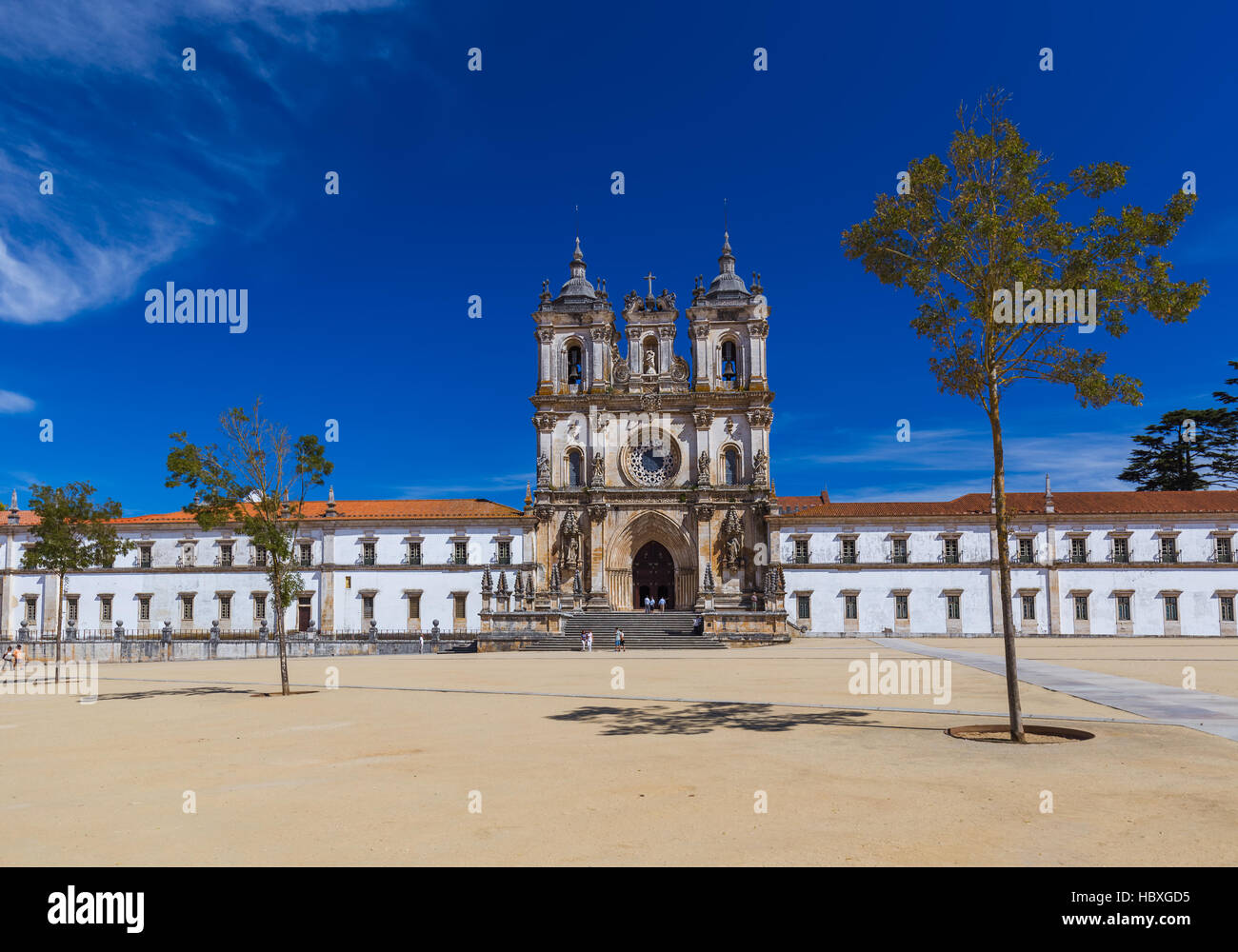 Alcobaca Monastery - Portugal Stock Photo - Alamy