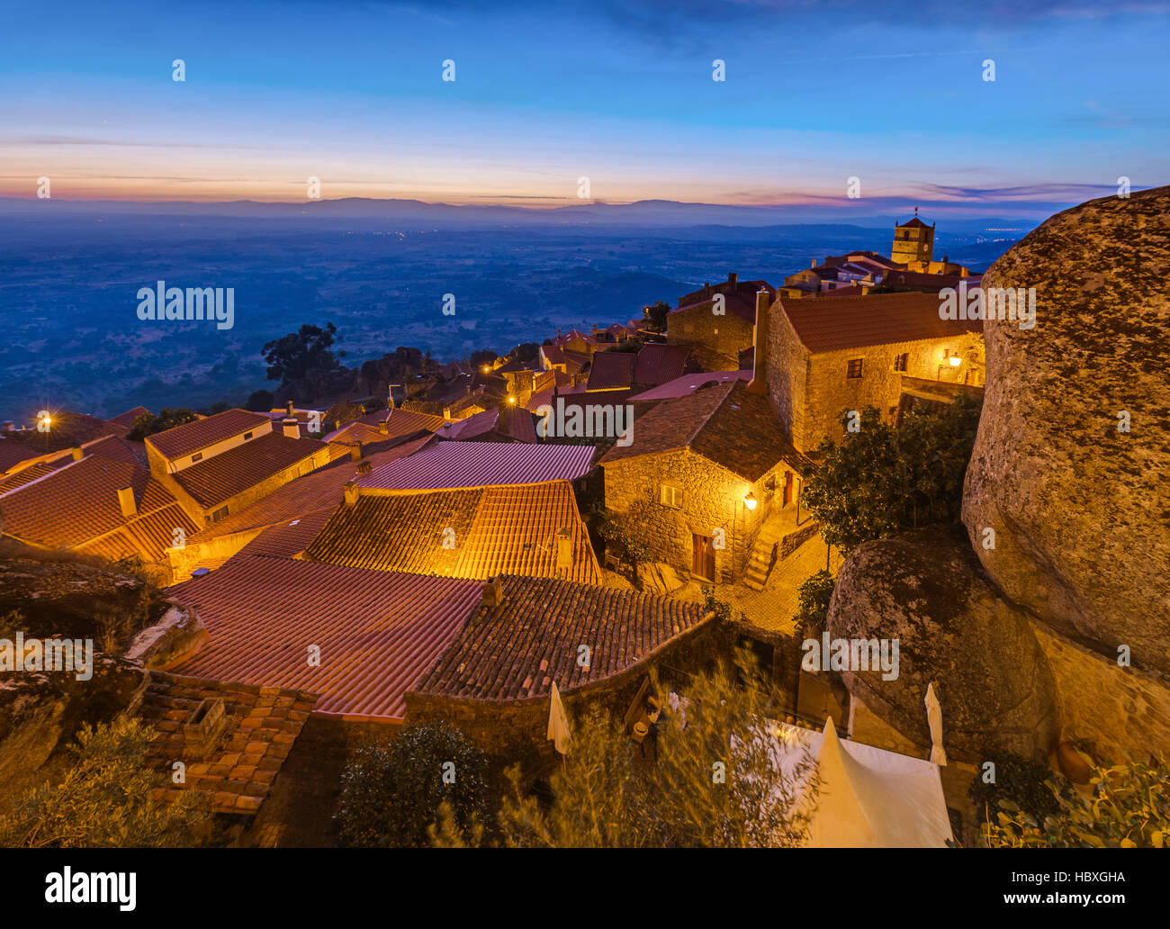 Village Monsanto - Portugal Stock Photo - Alamy