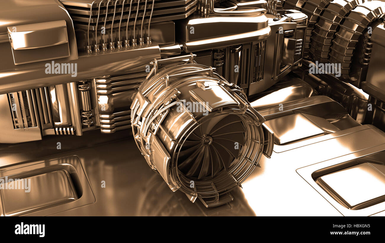 Steam turbine power station interior hi-res stock photography and ...