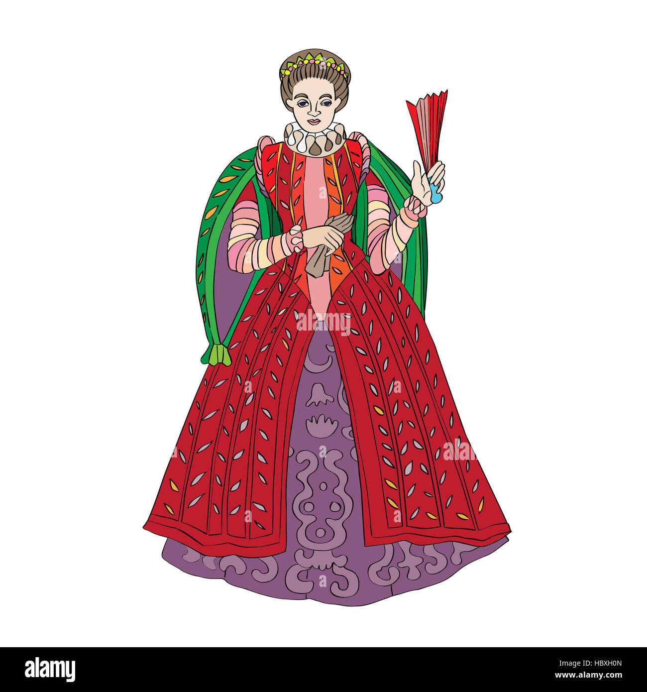 Renaissance fashion hi-res stock photography and images - Alamy