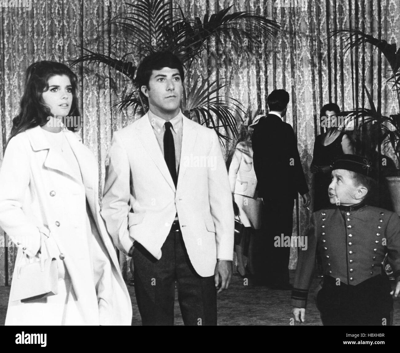 Dustin Hoffman Und Katharine Ross Dustin Hoffman And Anne Bancroft In
