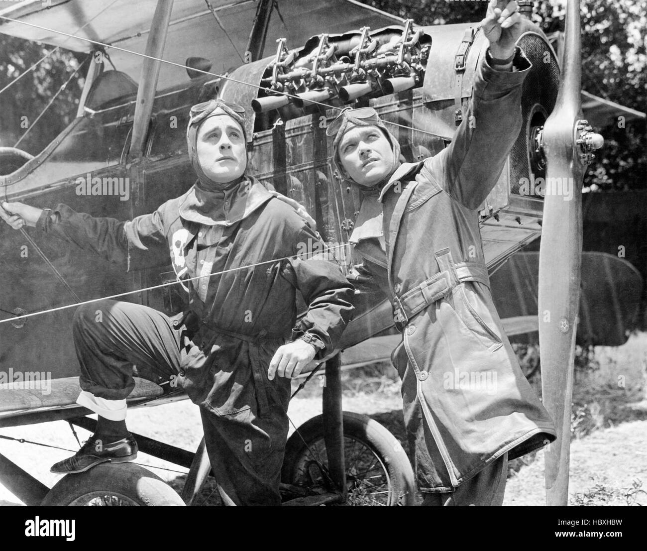 THE GREAT AIR ROBBERY, from left: Allan Forrest, Ormer Locklear 1919 ...
