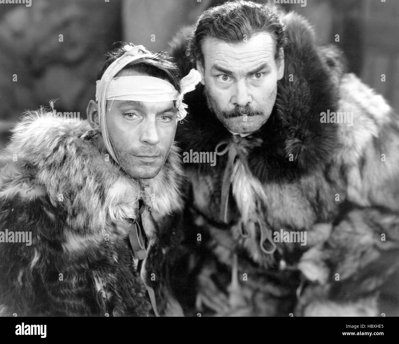 THE GREAT ALASKAN MYSTERY, from left: Martin Kosleck, Harry Cording ...