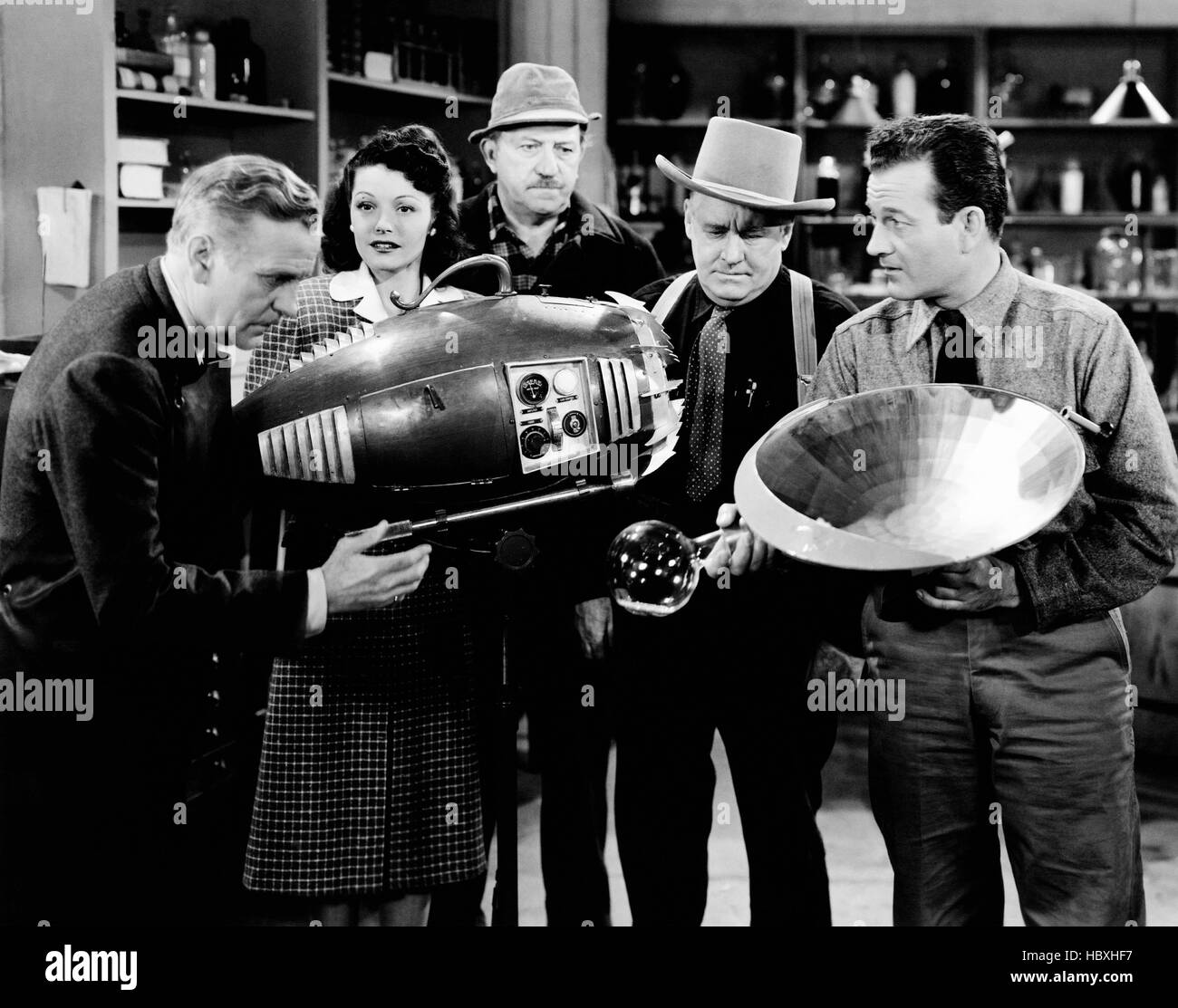 THE GREAT ALASKA MYSTERY, from left: Ralph Morgan, Marjorie Weaver ...