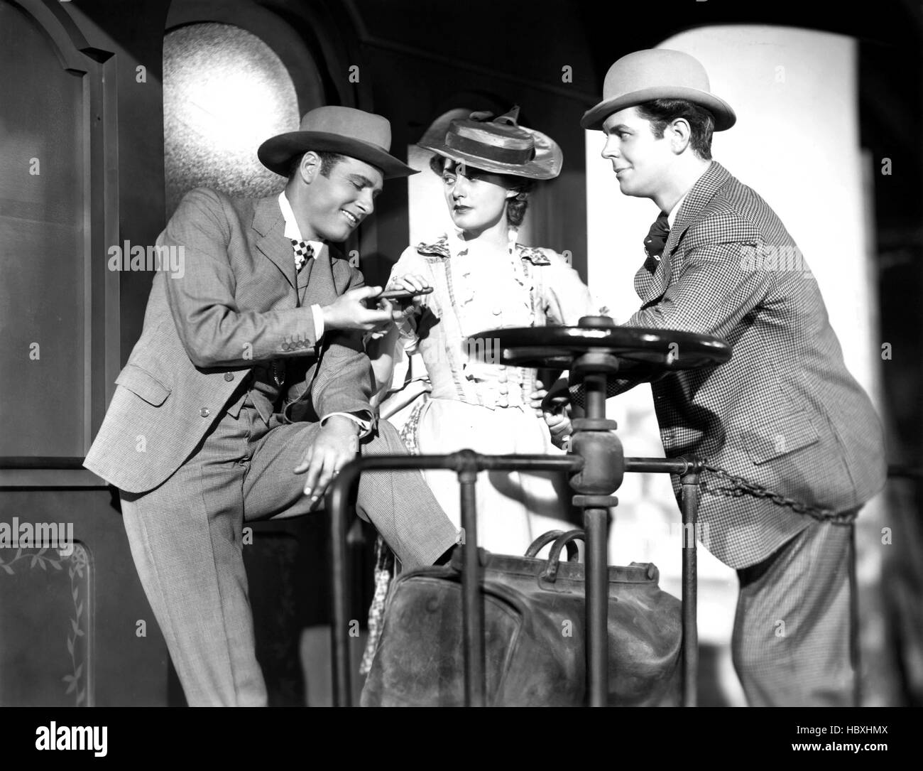 THE GREAT BARRIER, (aka SILENT BARRIERS), from left, Richard Arlen, Antoinette Cellier, Barry ...