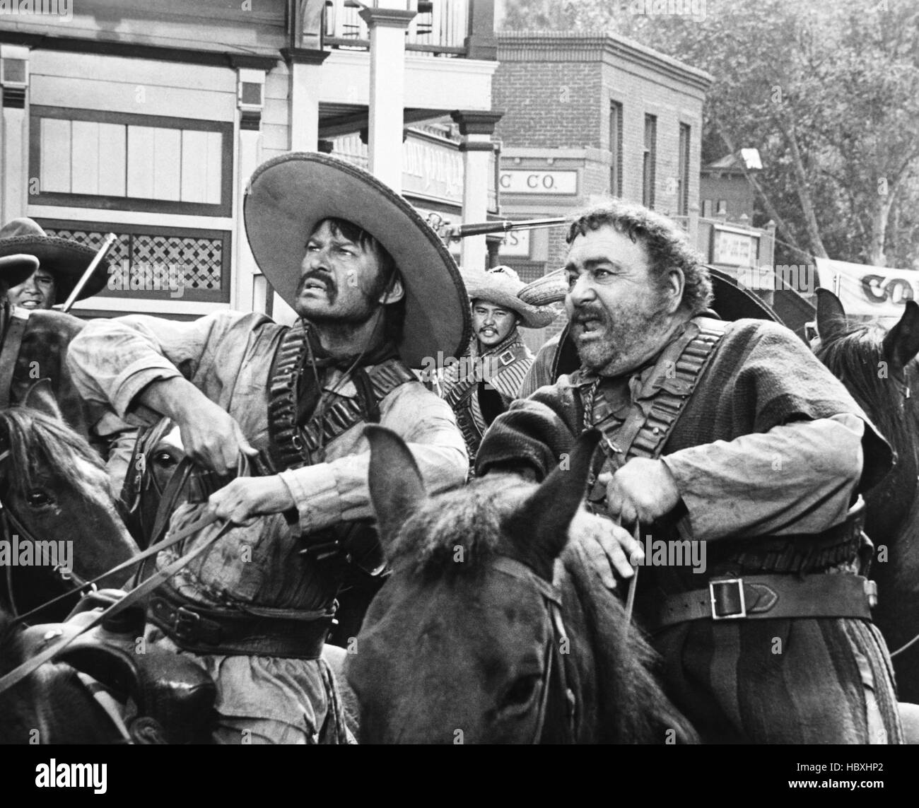 THE GREAT BANK ROBBERY, from left, Larry Storch, Akim Tamiroff, 1969 ...