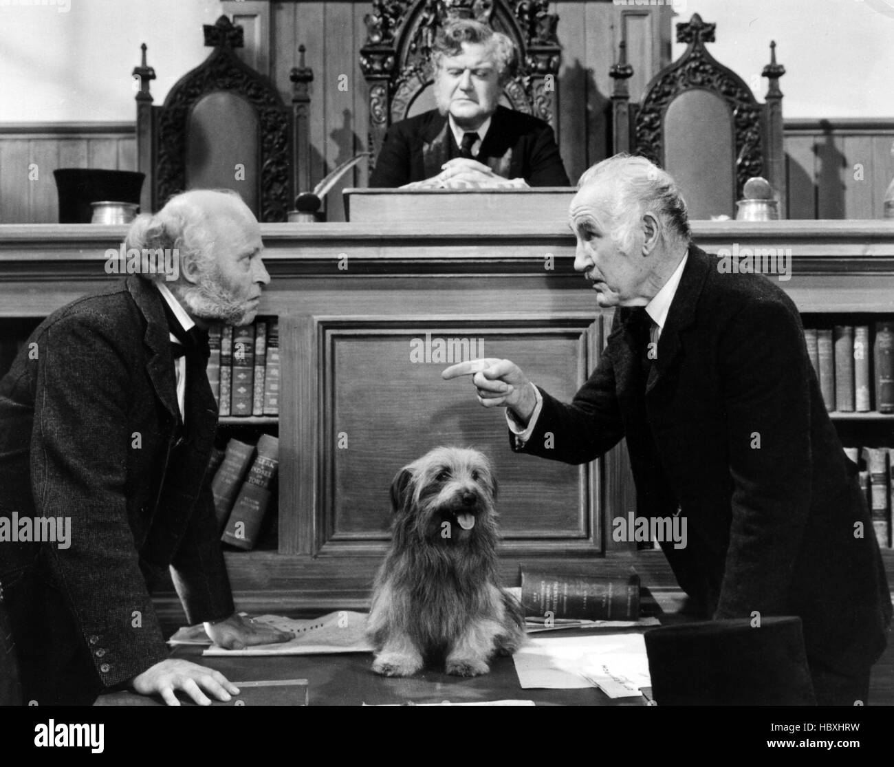 GREYFRIARS BOBBY, from left: Laurence Naismith, Andrew Cruickshank ...