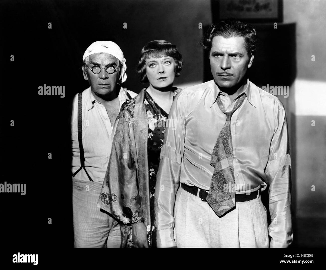 GRAND CANARY, from left, Roger Imhof, Marjorie Rambeau, Warner Baxter ...