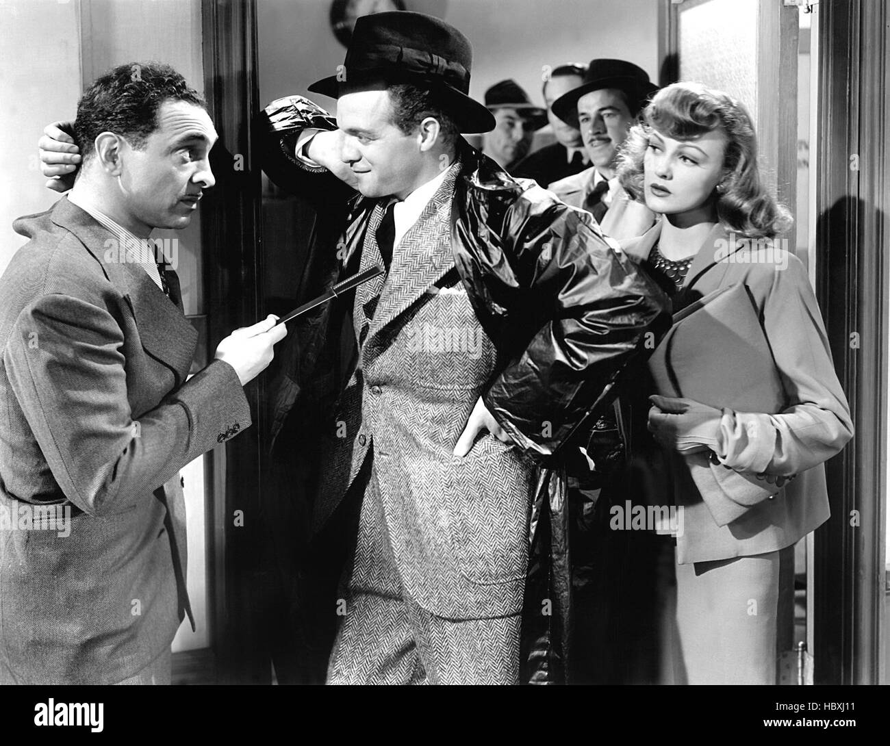 GRAND CENTRAL MURDER, Sam Levene, Van Heflin, Virginia Grey, 1942 Stock ...