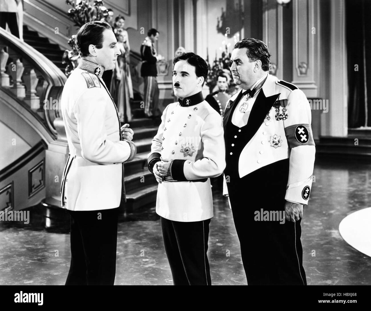 THE GREAT DICTATOR, from left, Henry Daniell, Charlie Chaplin, Billy ...