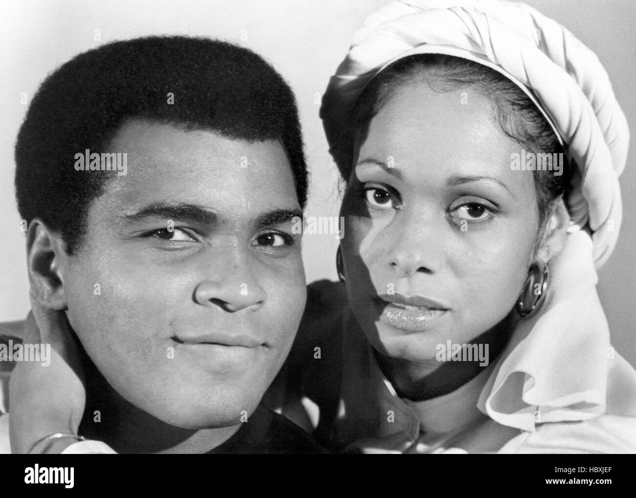 THE GREATEST, from left: Muhammad Ali, Annazette Chase, 1977 Stock ...