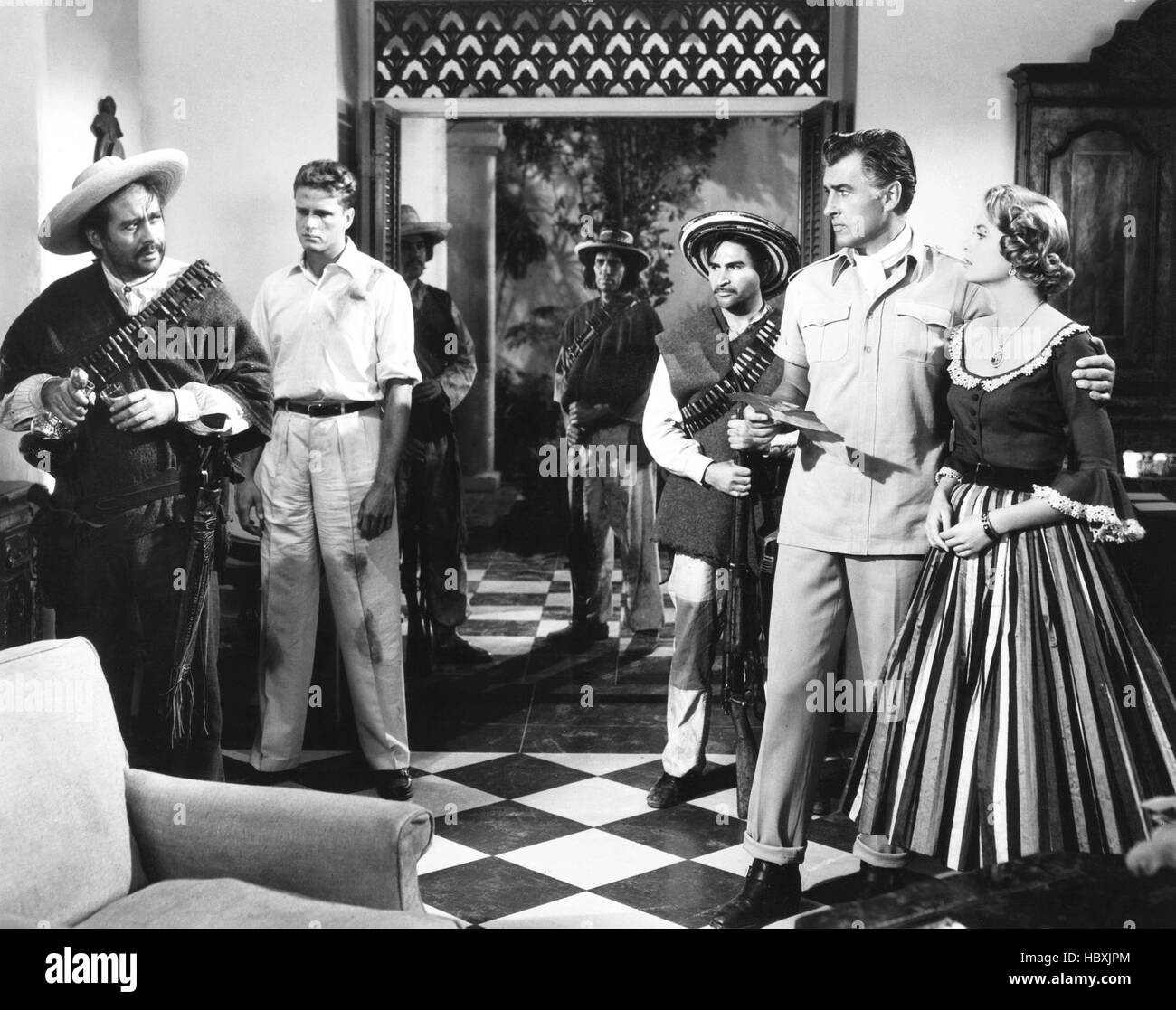 Grace kelly green fire 1954 Black and White Stock Photos & Images - Alamy