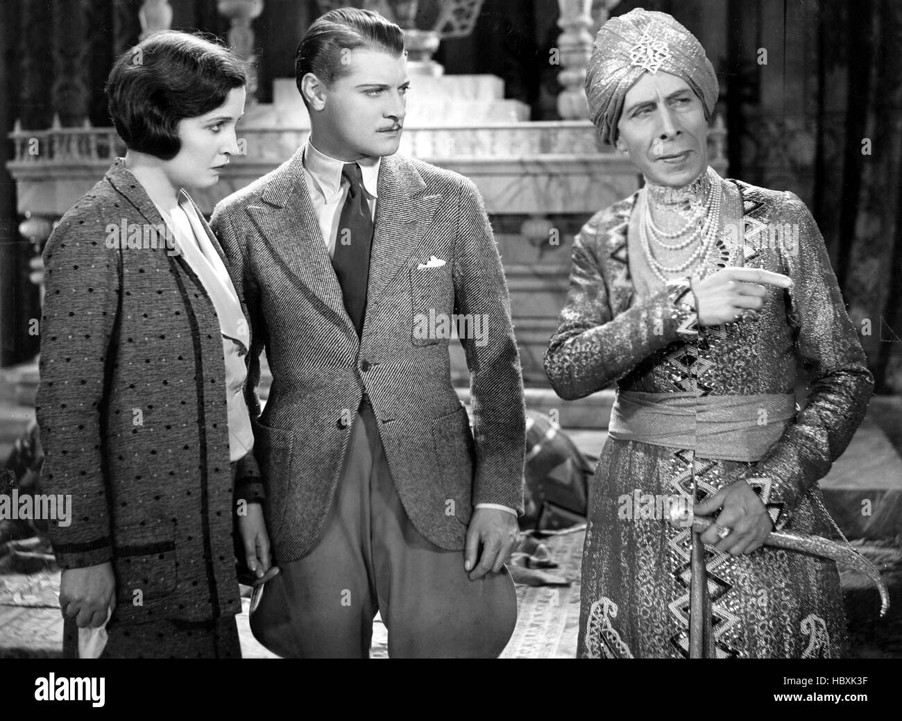 THE GREEN GODDESS, Alice Joyce, Ralph Forbes, George Arliss, 1930 Stock ...