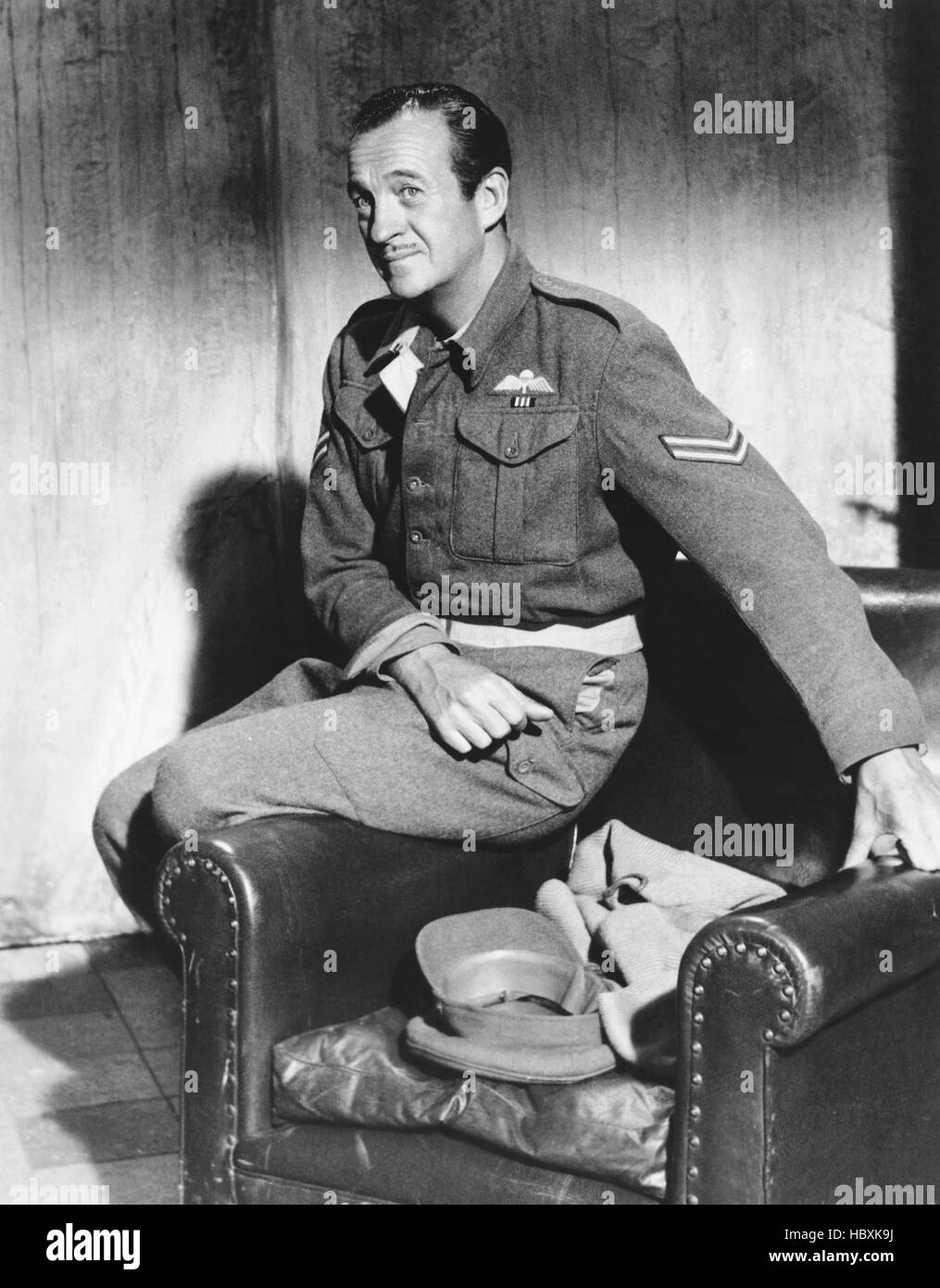 THE GUNS OF NAVARONE, David Niven, 1961 Stock Photo - Alamy